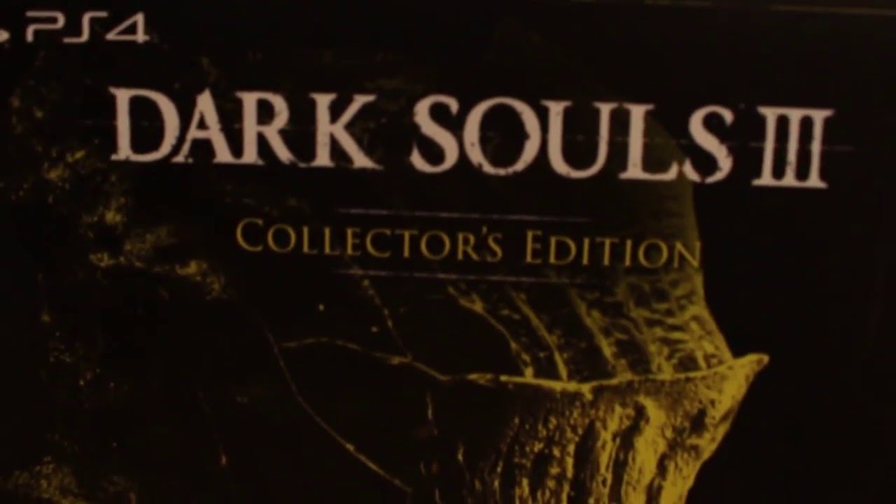 Dark Souls 3 [ COLLECTOR' S EDITION UNBOXING ] - PS4 - YouTube