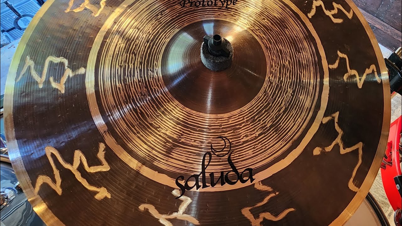 @SaludaCymbals Unboxing and Sound Test/Demo: 20” Tesla T6 Ride and 13 ...