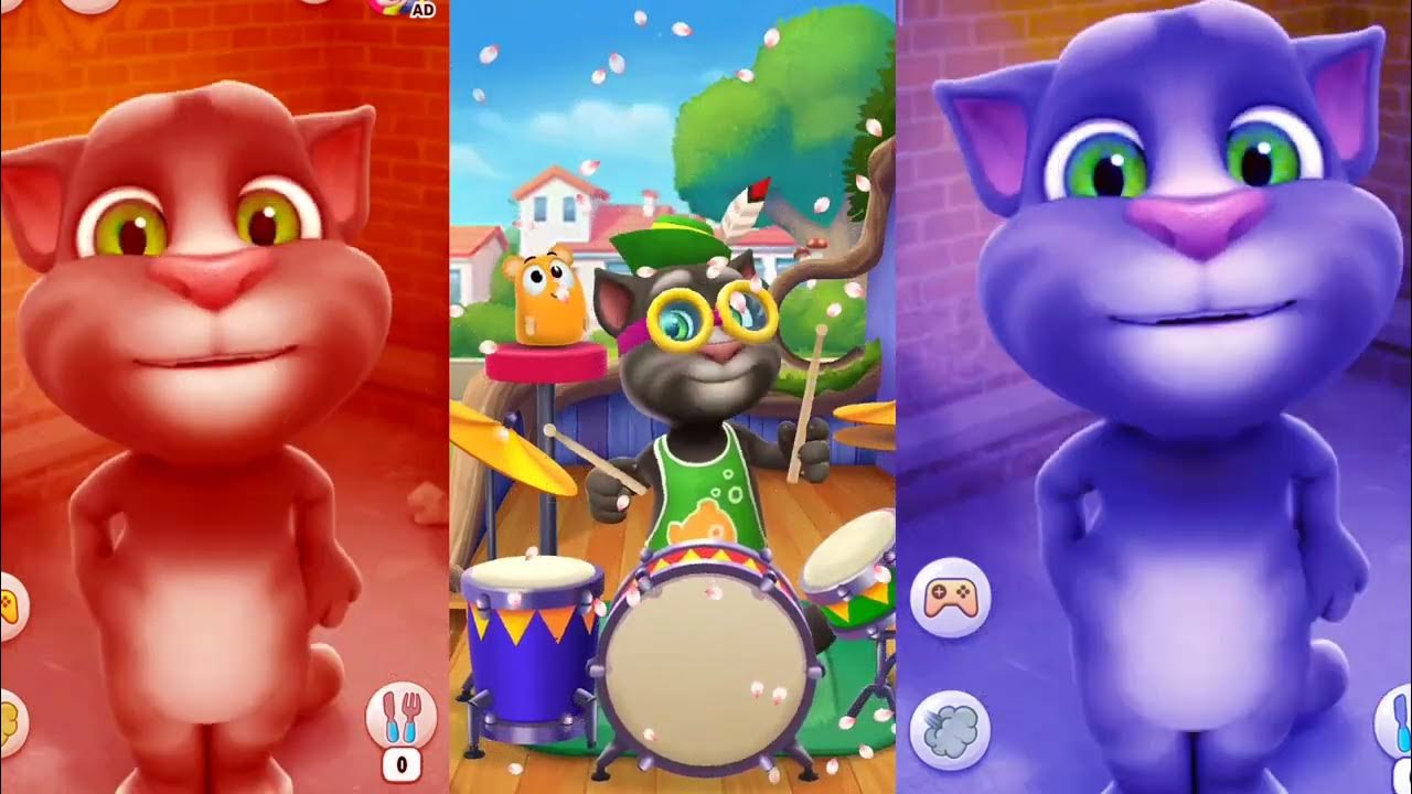Talking Tom Cat Funny Gameplay Good Cat Games Funny Cat Youtube