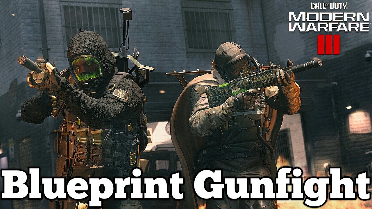 Modern Warfare 3 New Blueprint Gunfight Mode Gameplay - YouTube