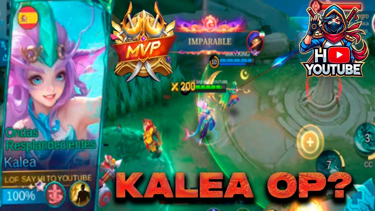 CAN SOMEONE STOP KALEA!? New Hero Best Build and Emblem!! ~ MLBB - YouTube