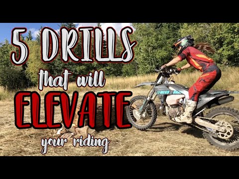 5 Slow Speed Drills That Will Elevate Your Skills On A Dirt Bike!
