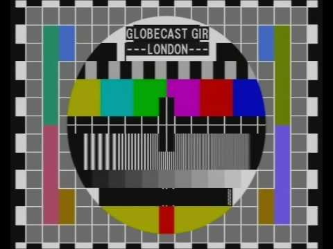 Globecast TESTCARD - TESTBILD - MIRE - MONOSCOPIO - CARTA DE AJUSTE ...