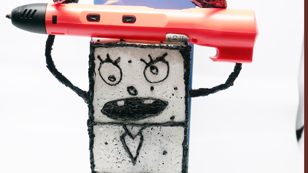 Making Doodle bob using a 3d pen and making him talk! - YouTube