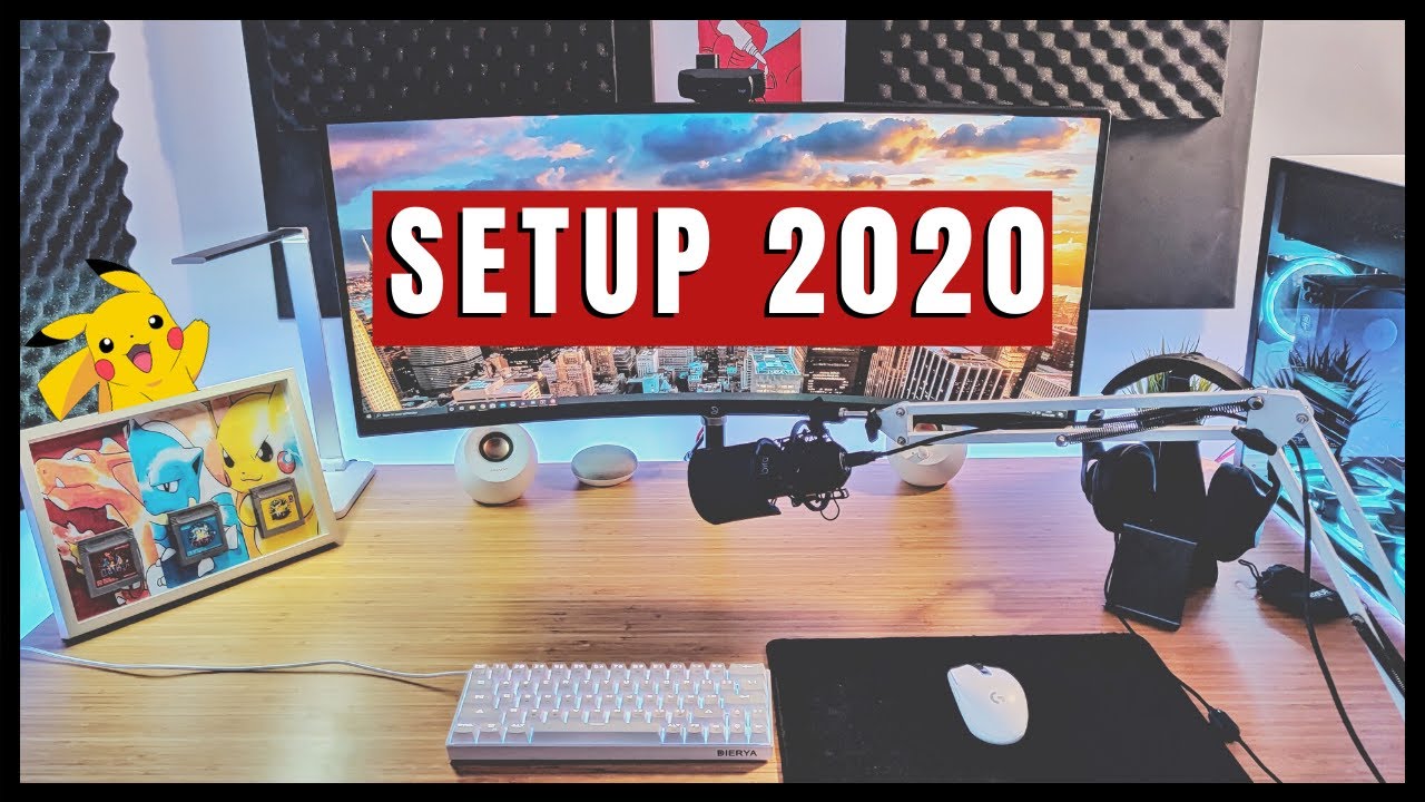 MON SETUP 2020 ! ( Gaming / Montage / Cinéma / VR ) - YouTube