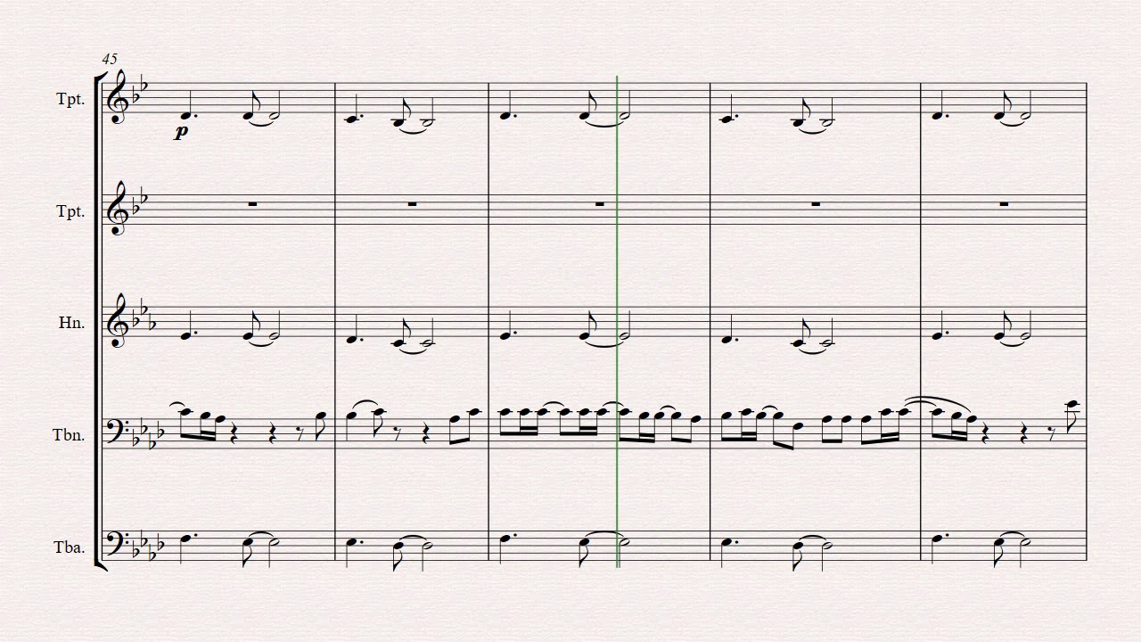 Hello - Adele - Brass Quintet - YouTube