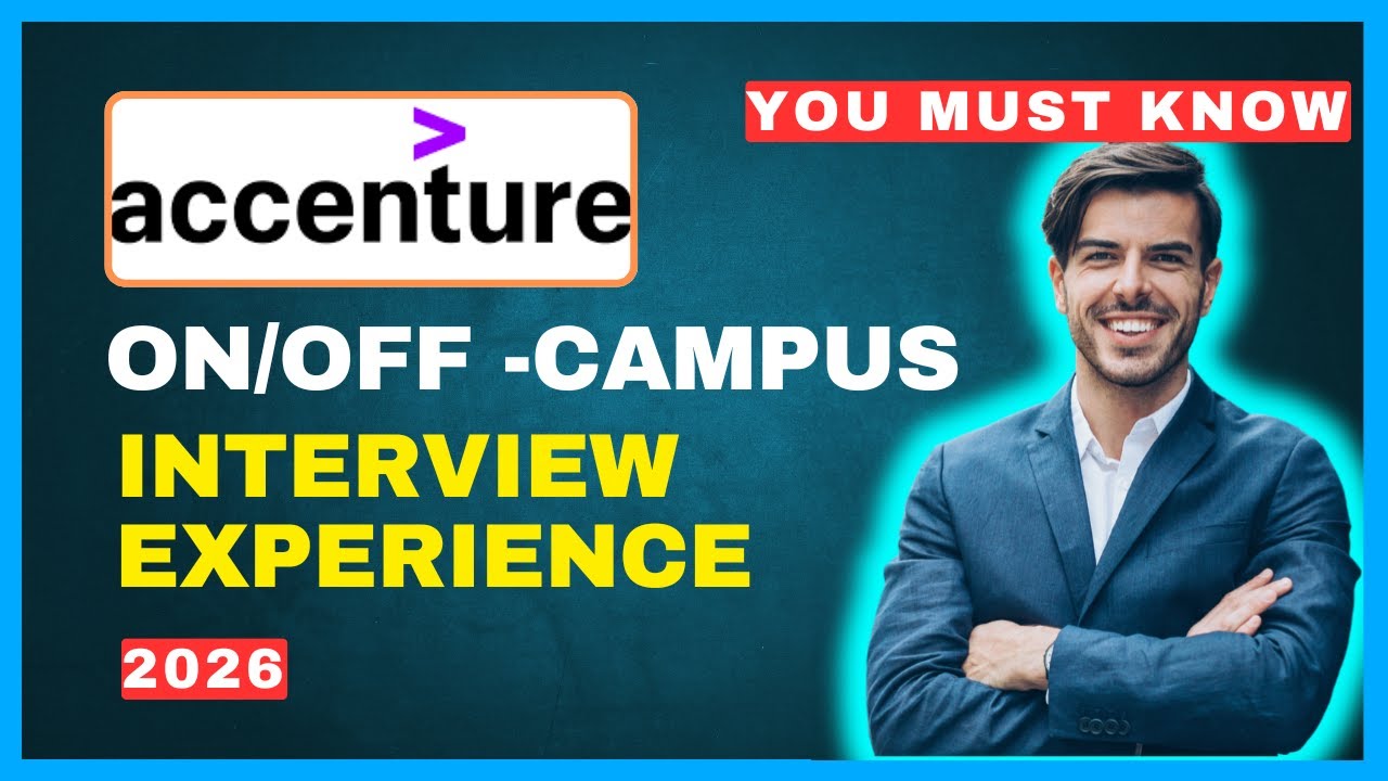 On-Off campus ASE & AASE | Accenture interview Experience 2025 ...