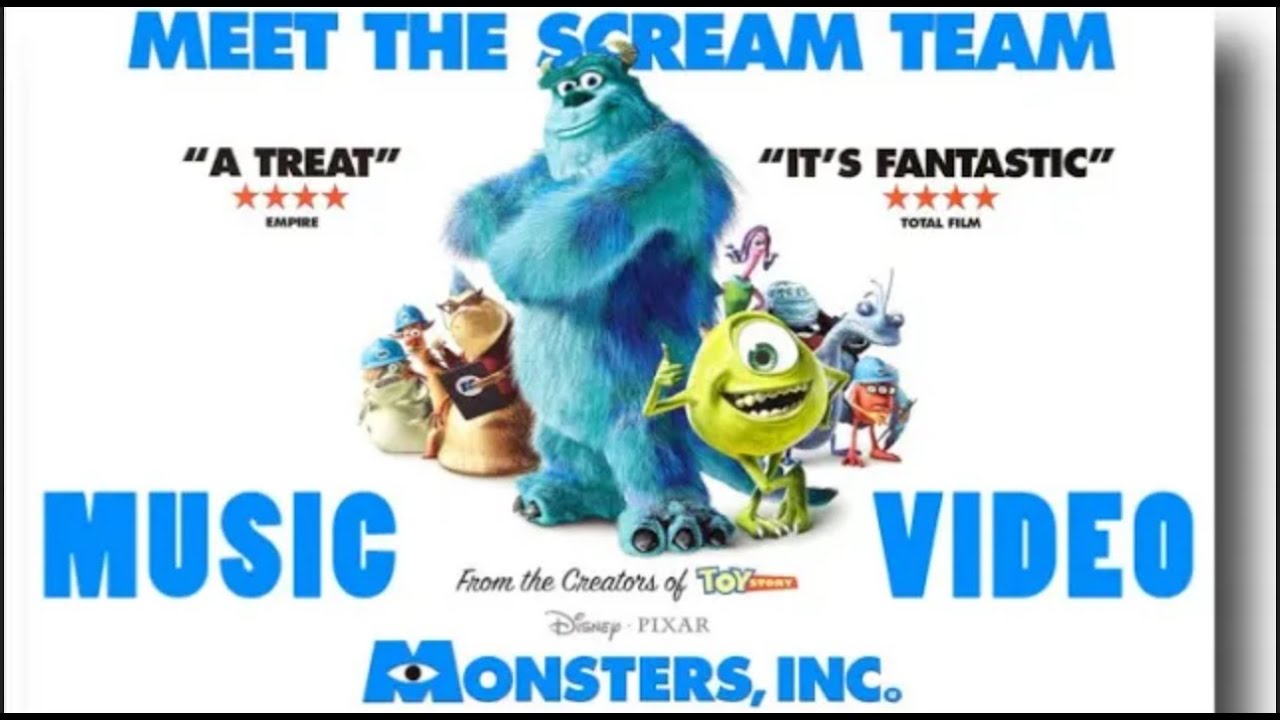 Disney Pixar's Monsters Inc. (2001) Music Video - YouTube