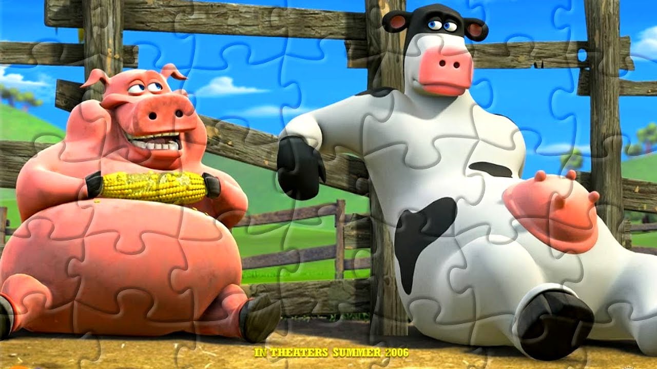 Barnyard | Jigsaw puzzle for kids - YouTube