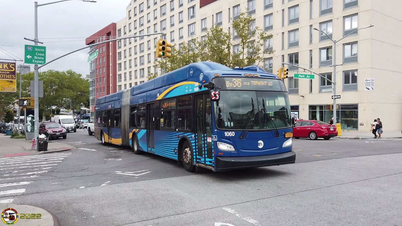 MTA 2018 New Flyer Industries New Flyer XN60 1060 On The Bx36 LIMITED ...