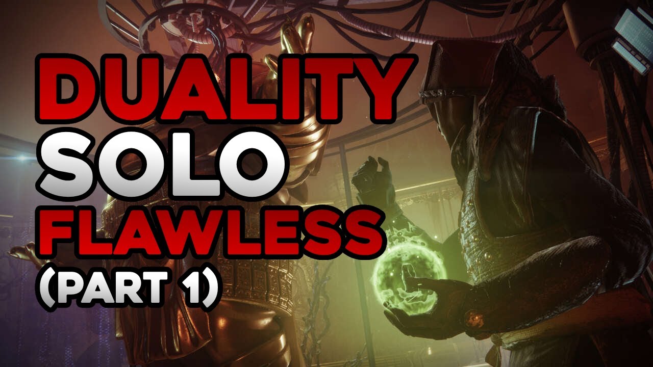 Destiny 2: Solo Flawless ALL Dungeons - Duality (Part 1) - YouTube