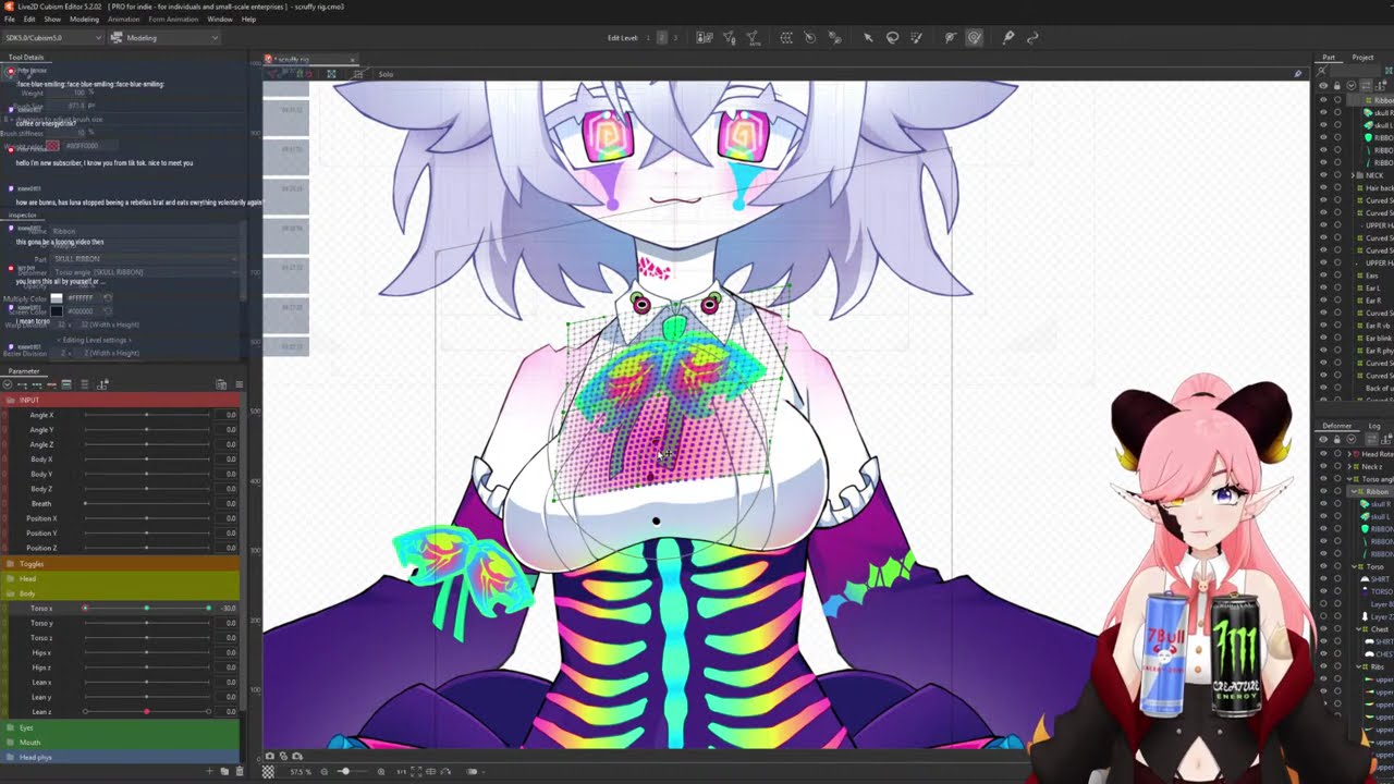 Advanced Body Angles | Live2D Workflow - YouTube