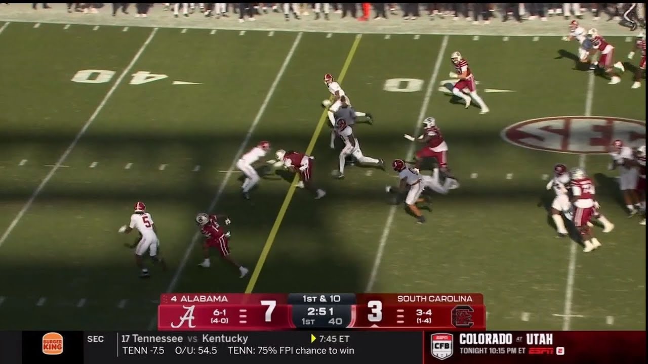 2025 USC vs Alabama - Rahsul Faison 13 Yd Run - YouTube