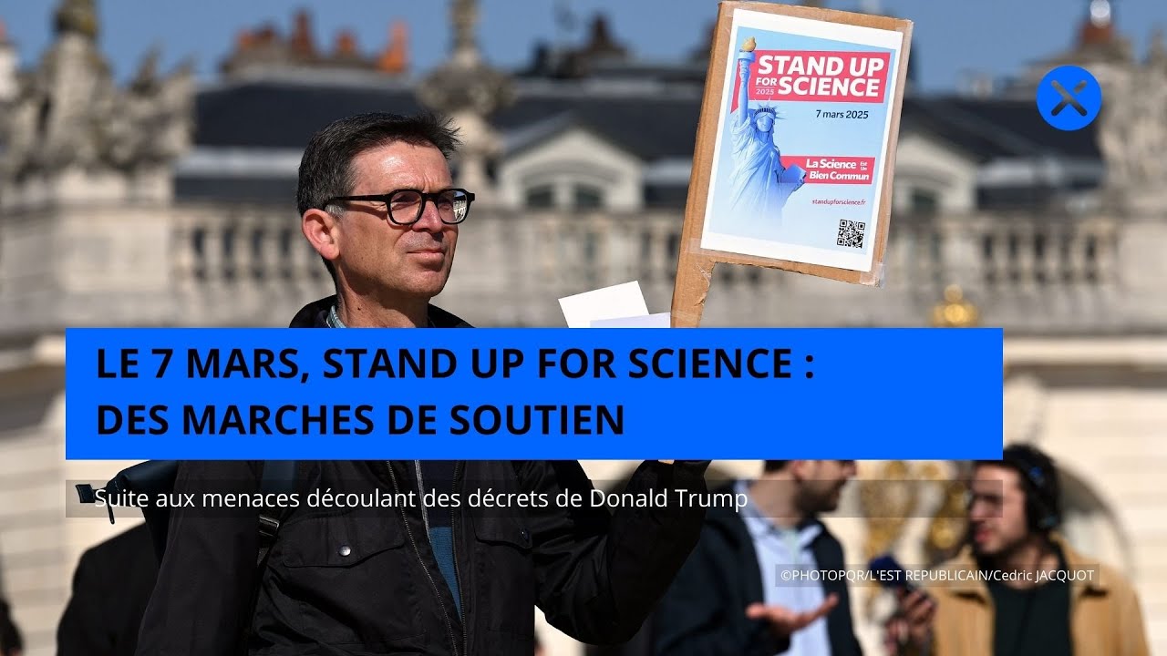 Le 7 mars, Stand Up for Science : des marches de soutien - YouTube