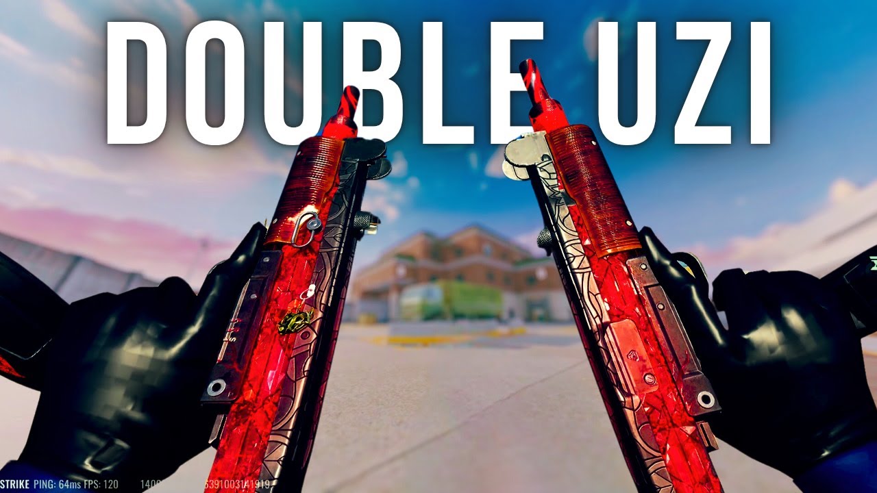 Akimbo UZI Loadout The New Meta Destroyer in Blood Strike - YouTube