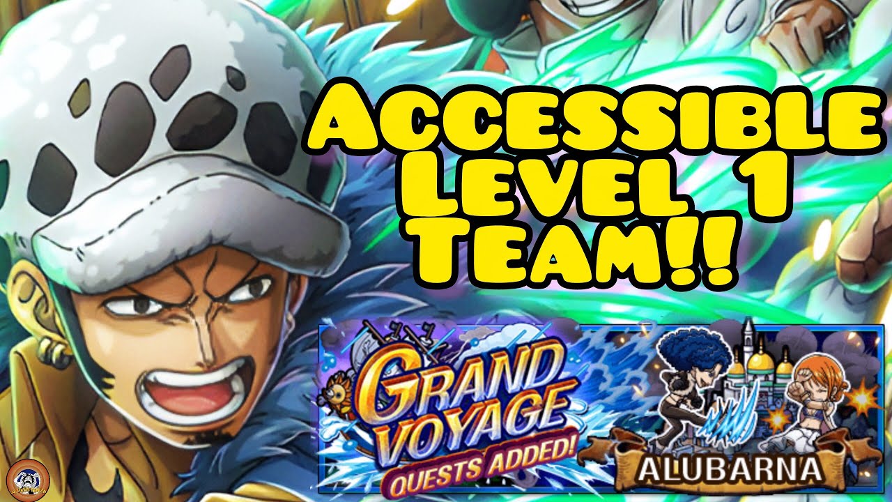 V6 Law VS GRAND VOYAGE ALABURNA/Miss Doublefinger LEVEL 1 [OPTC] - YouTube