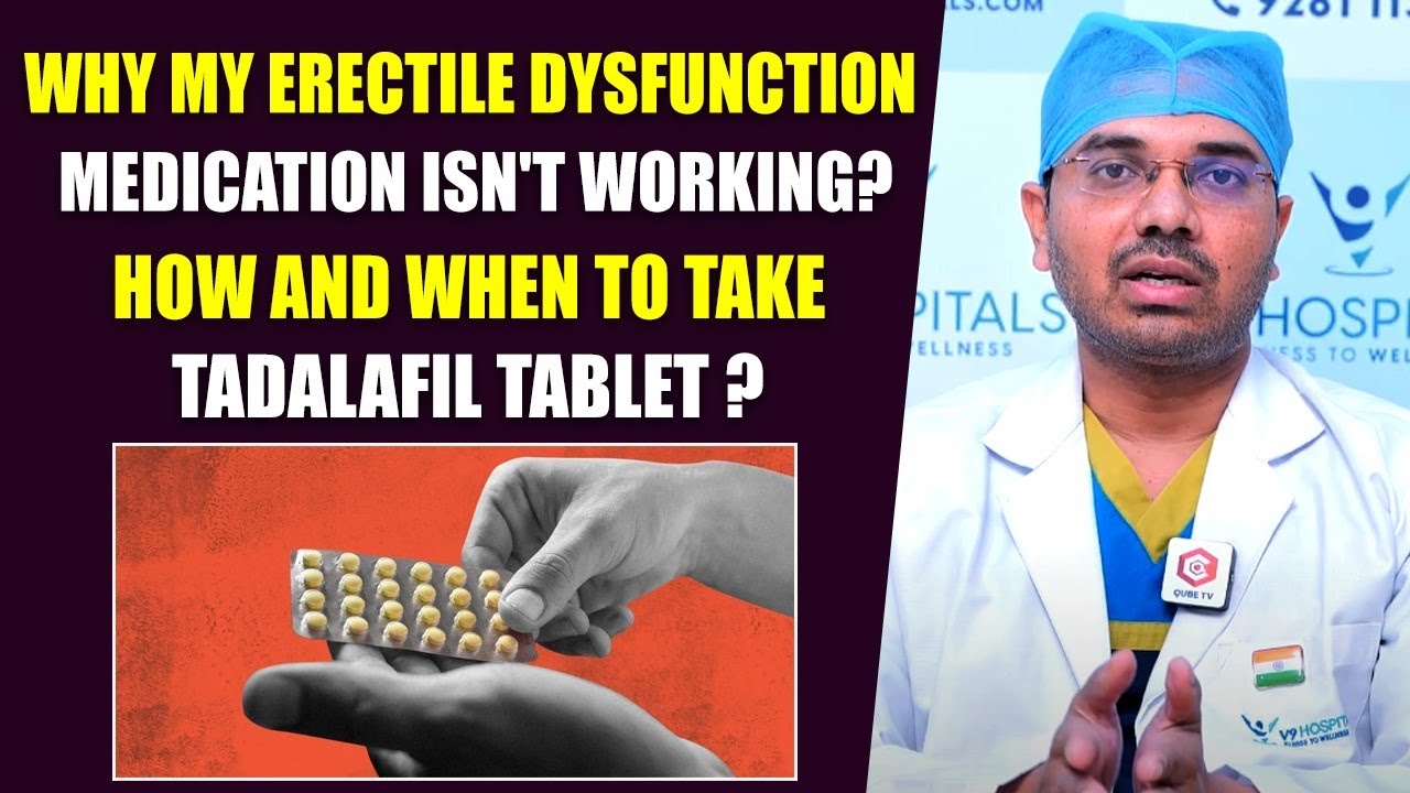 Dr Srikanth Munna About Erectile Dysfunction Medication | Male ...