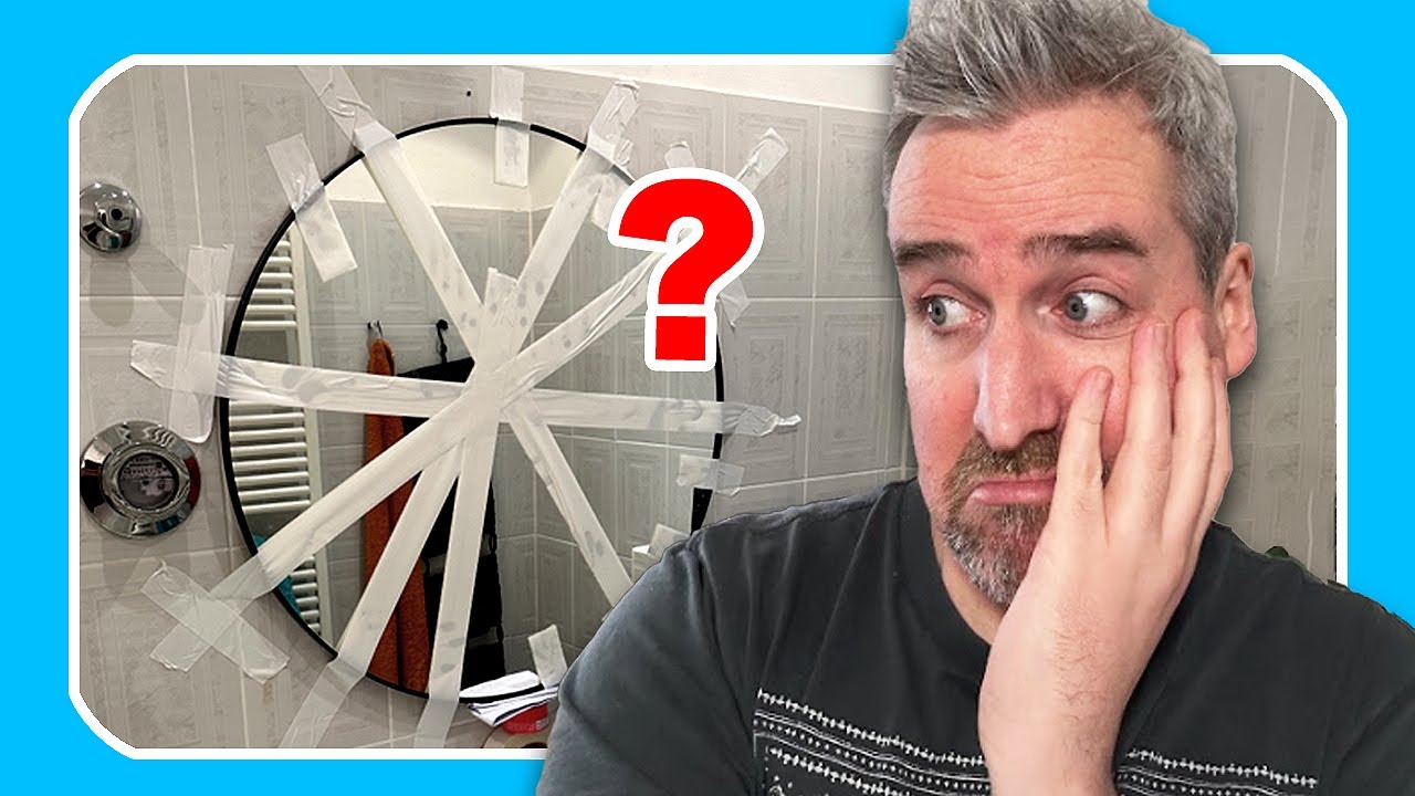 Wird mein Spiegel im Badezimmer halten? - YouTube