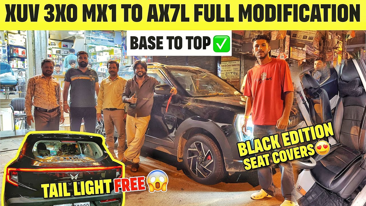 MAHINDRA XUV 3XO MODIFICATION BASE TO TOP MODIFIED WITH QUALITY😍 3XO ...