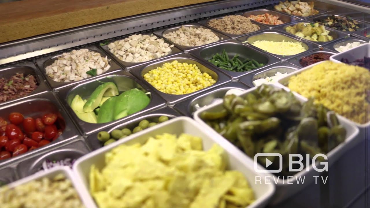 Piggy's Piccadilly Cafe London serving Pasta, Salad and Sandwich - YouTube