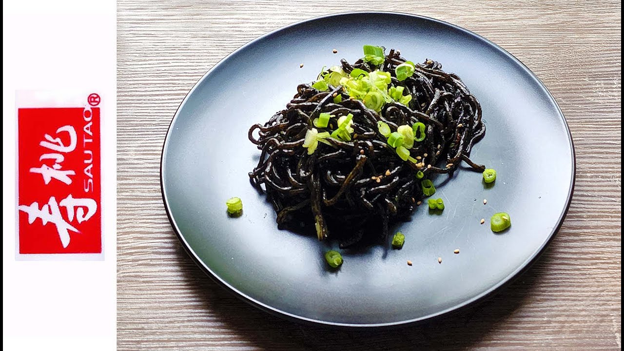 Sau Tao Fresh Pasta Cuttle Fish In Squid Ink - Hong Kong - Instant ...
