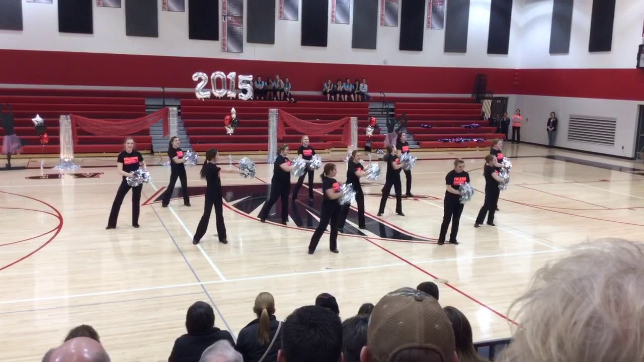 Spring Show Pom Routine - YouTube