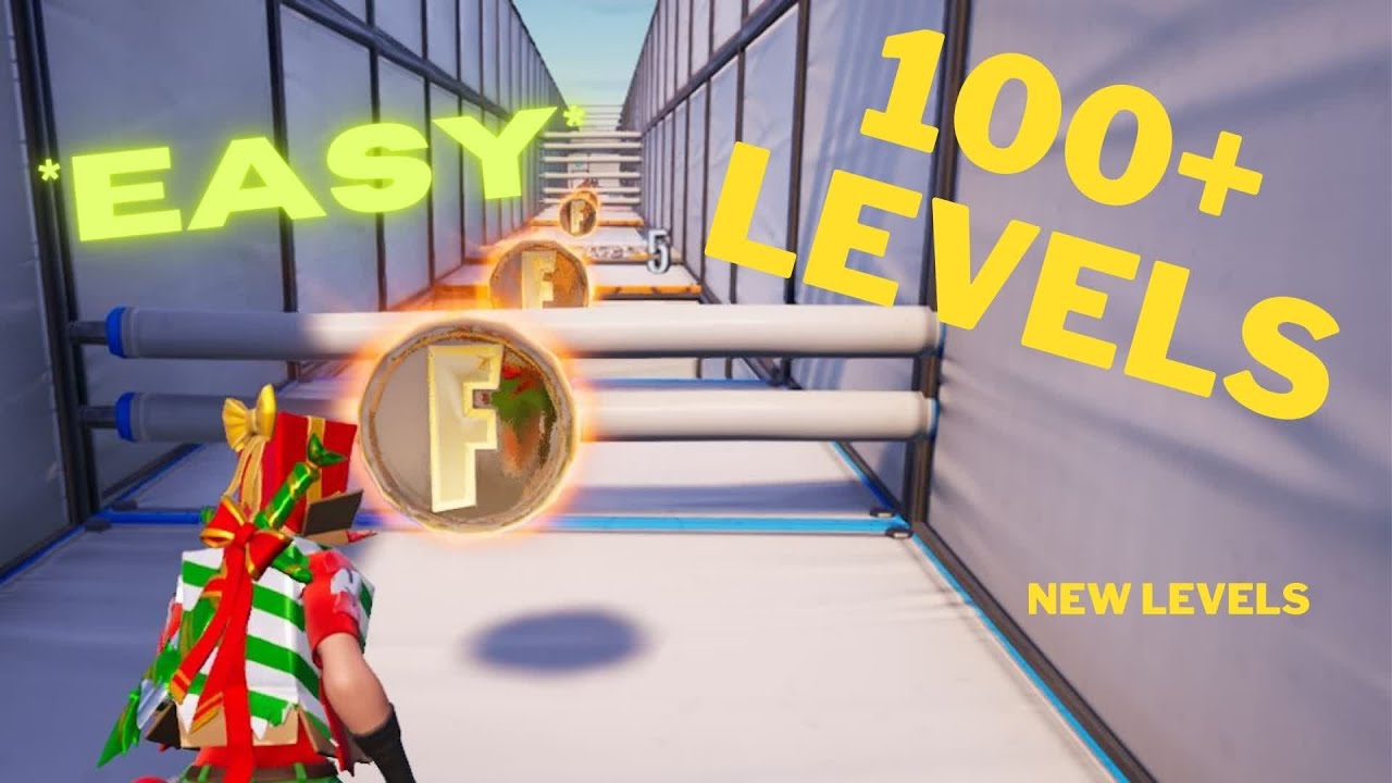 EASY PARKOUR 100 Levels - YouTube