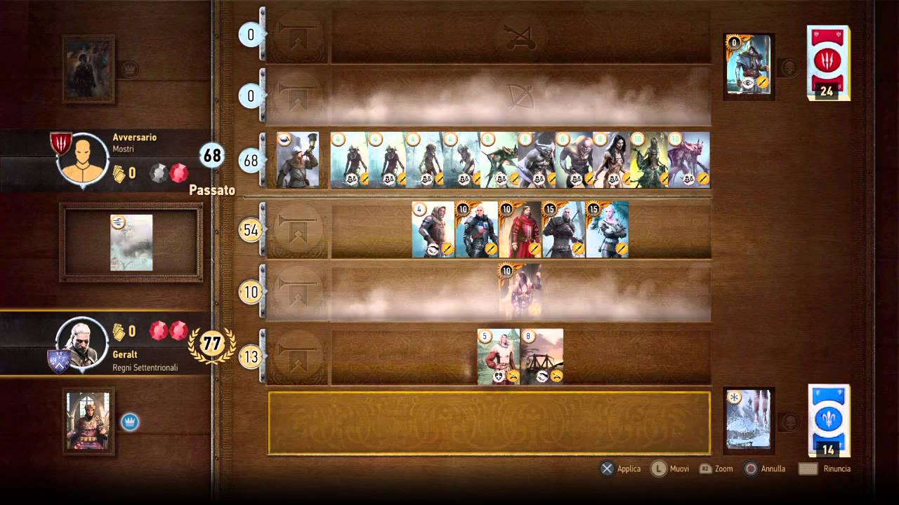 The Witcher 3: Wild Hunt - Gwent "Vampire: Katakan" - YouTube