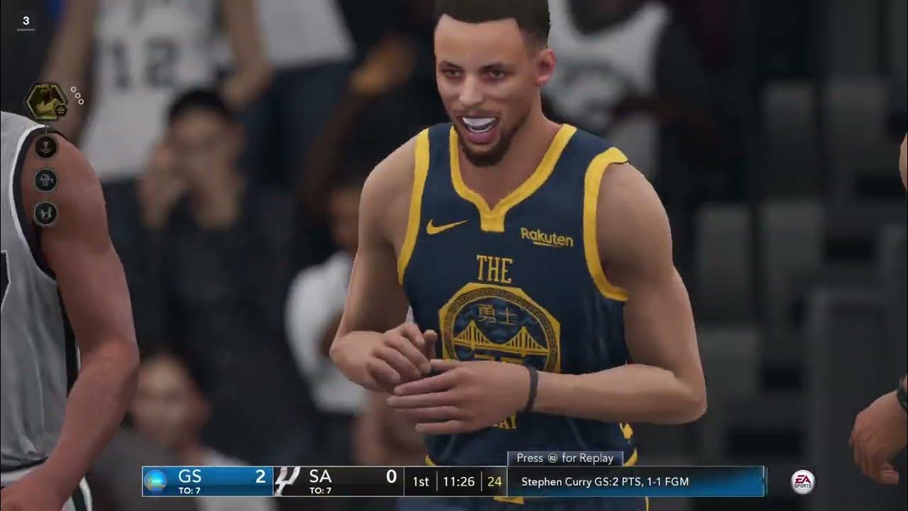 NBA LIVE 19: GSW VS Spurs - YouTube