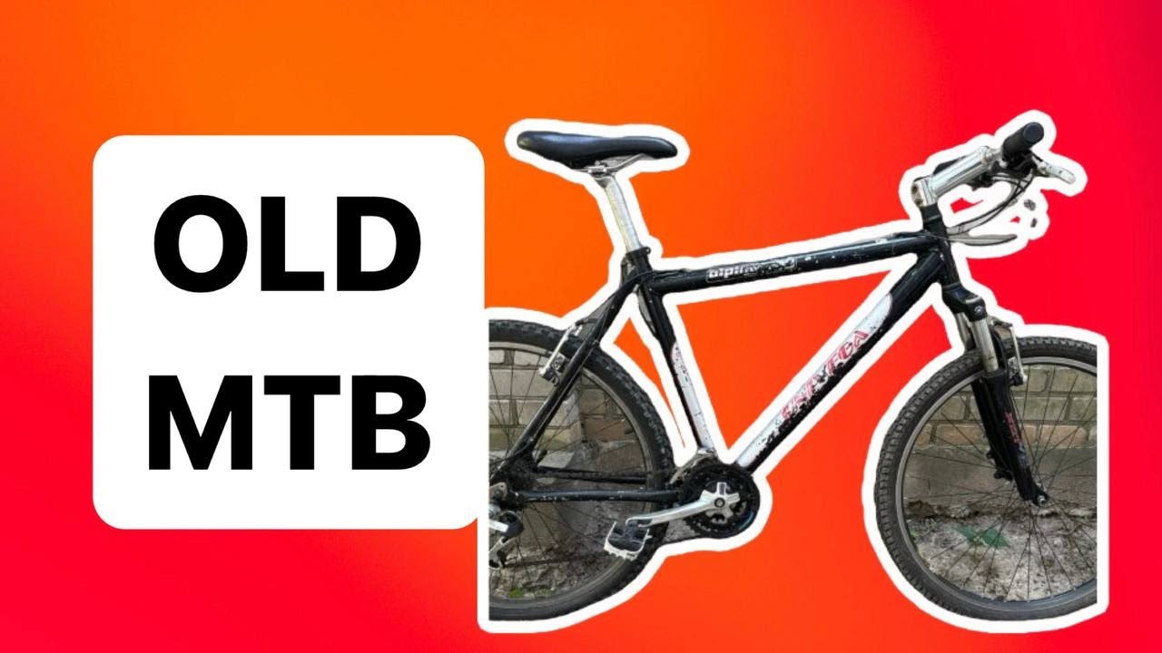 Old MTB/Mountain Bike Univega Alpina 500 Ride and short rewiew - YouTube