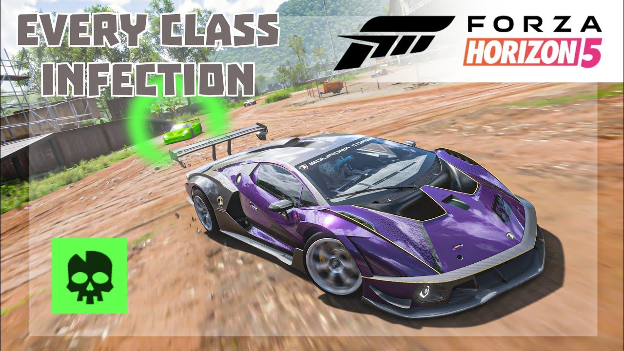 Infection in Every Class - Forza Horizon 5!!! - YouTube