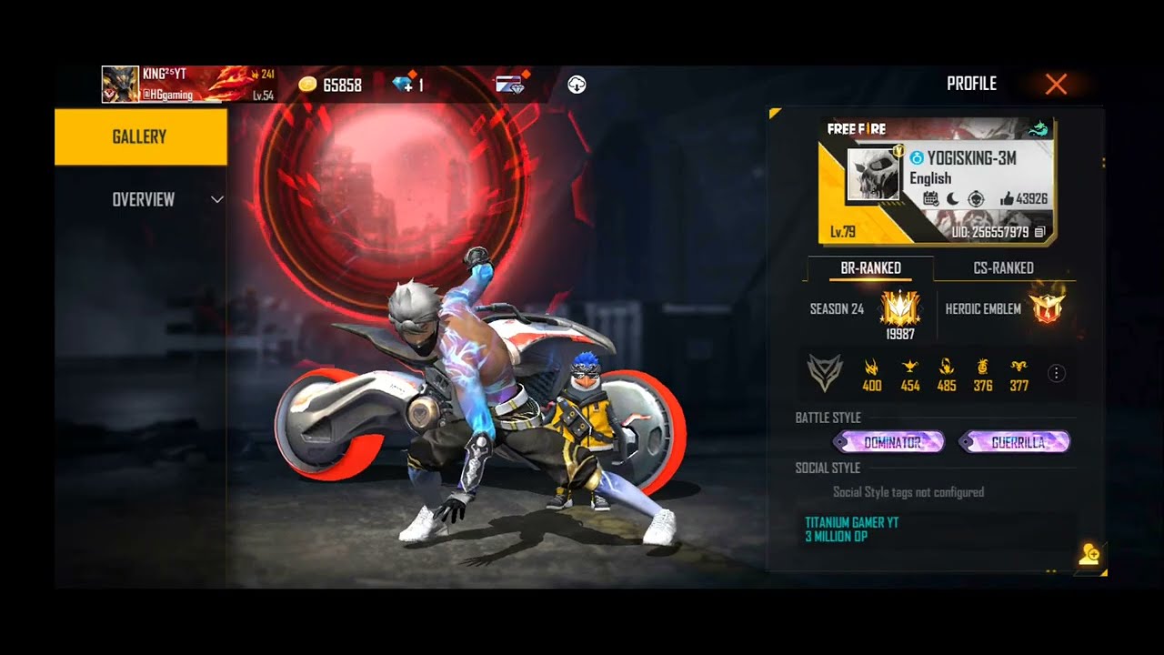 Free Fire With @Titanium Gamer || Vinay S2 Ff - YouTube