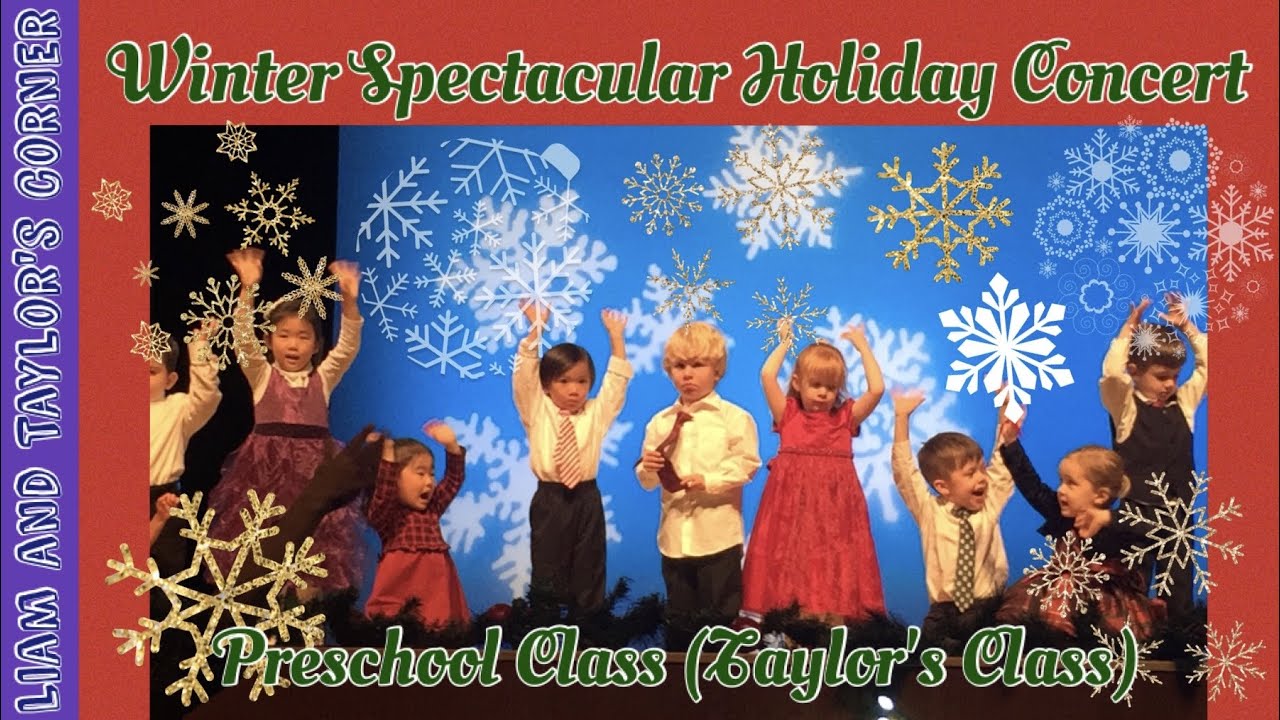 For Preschool Winter Concert