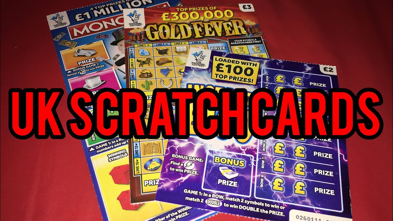 UK SCRATCH CARDS!!! FULL CARD!!!!! 😱😱🤑🤑 - YouTube