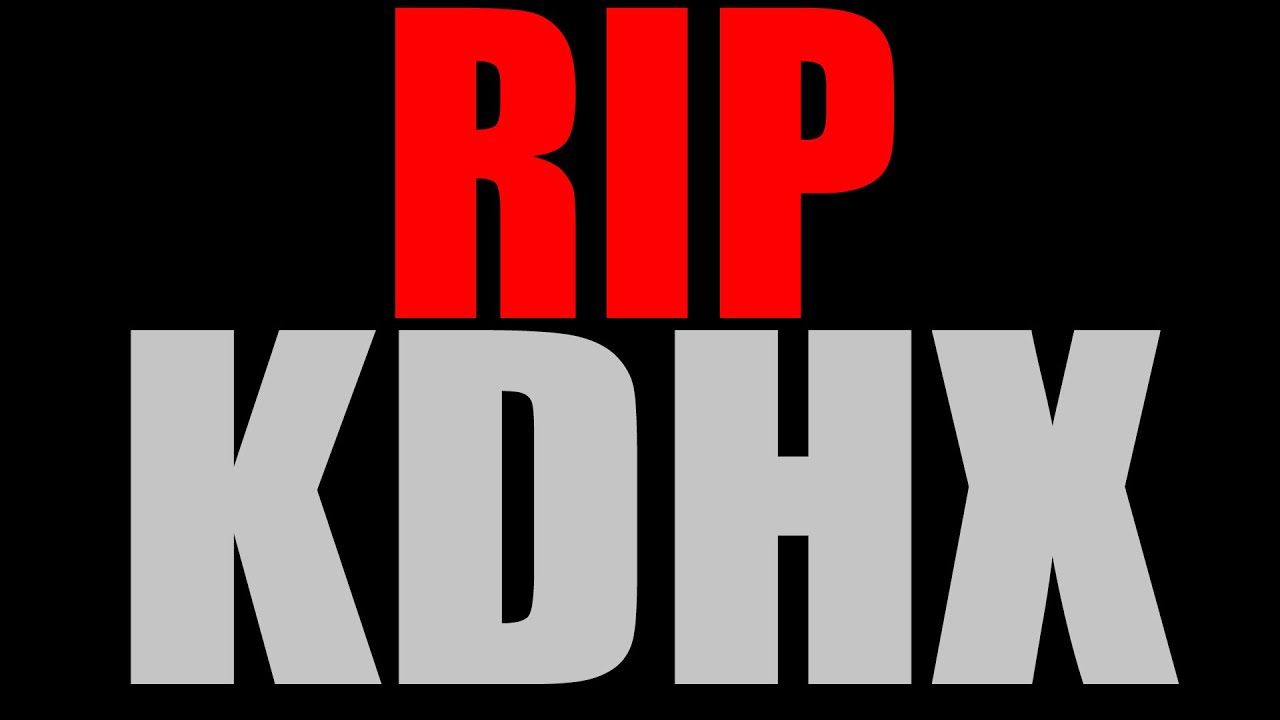 What the HELL happened to KDHX? - YouTube
