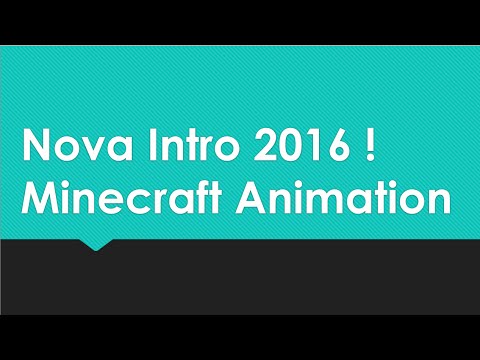 Nova intro 2016! Intro de Minecraft! - YouTube