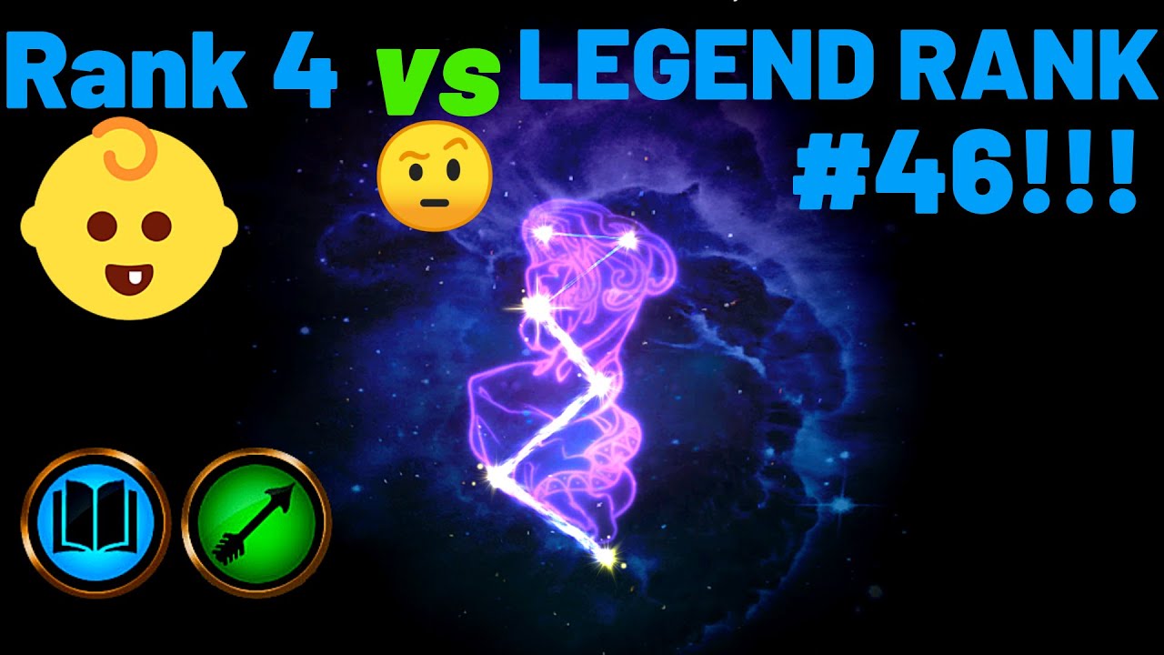 Rank 4 vs LEGEND RANK # 46! Market Assassin | TES Legends - YouTube