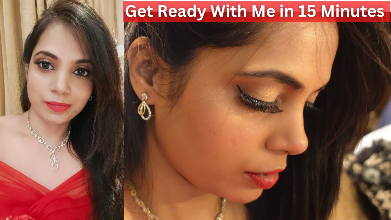 Easy Makeup | Get Ready with me in 15 min | STEP BY STEP MAKEUP ...