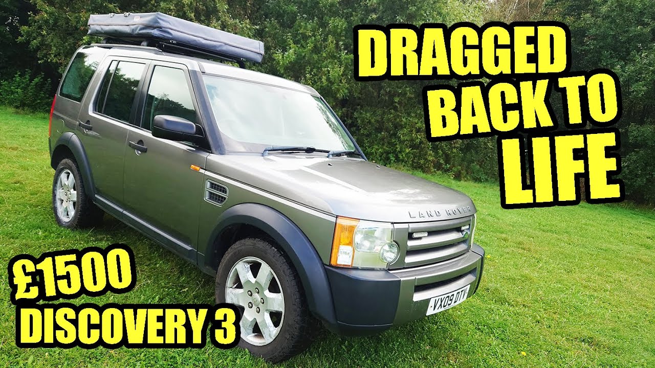 £1500 scrap DISCOVERY LR3 is finally saved! - YouTube