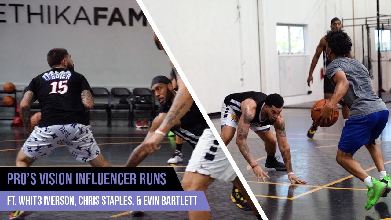 Whit3 Iverson goes OFF against PRO Hoopers (3v3 ft. Pro's Vision, Chris ...