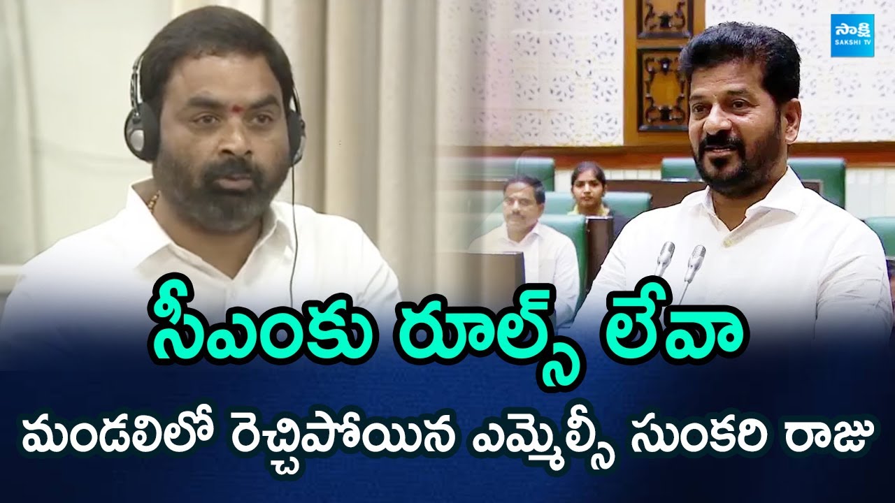 BRS MLC Sunkari Raju Fires On CM Revanth in Telangana Legislative ...
