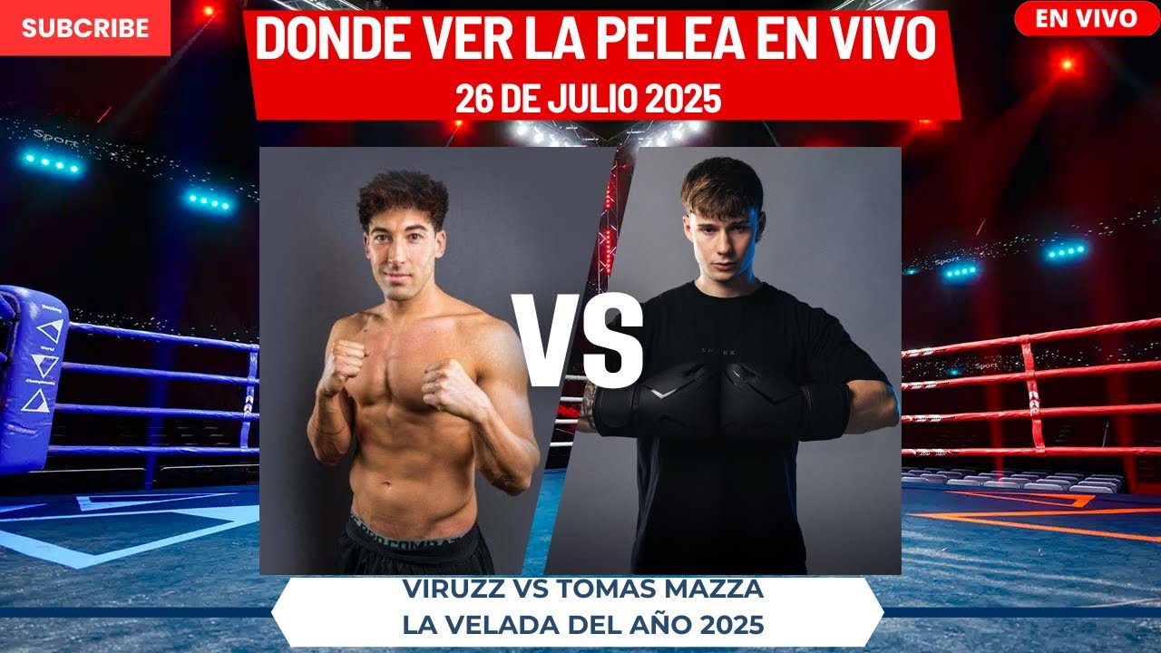 🚨BOXEO🚨Viruzz vs Tomás Mazza|Dónde Ver La Pelea EN VIVO|La Velada del ...