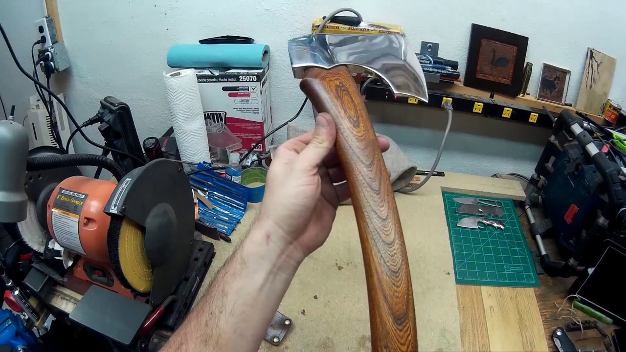 Unboxing my John Neeman axe! Part 2 - YouTube