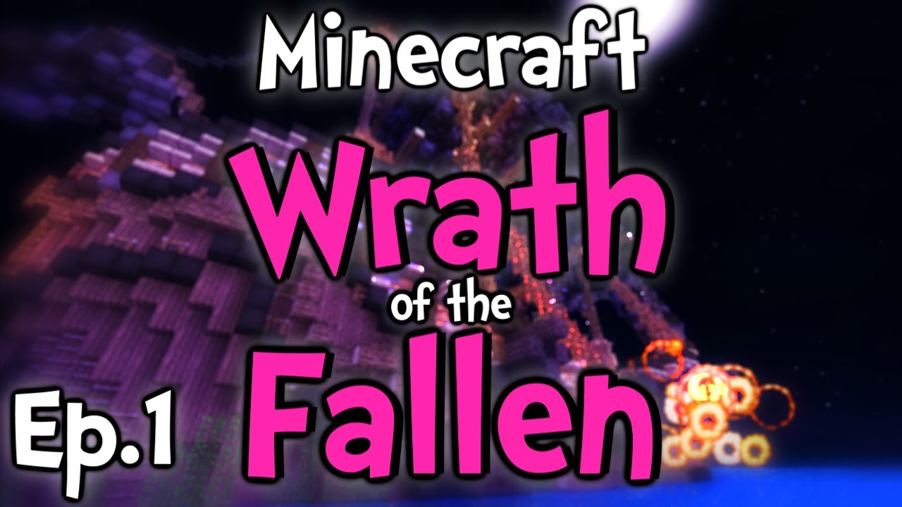 Minecraft - Wrath of the Fallen Ep.1 " CAPTAIN HUK! " - YouTube
