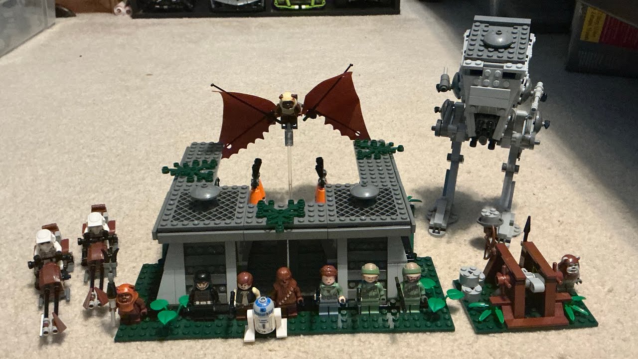Lego Star Wars 8038 The Battle of Endor Review - YouTube