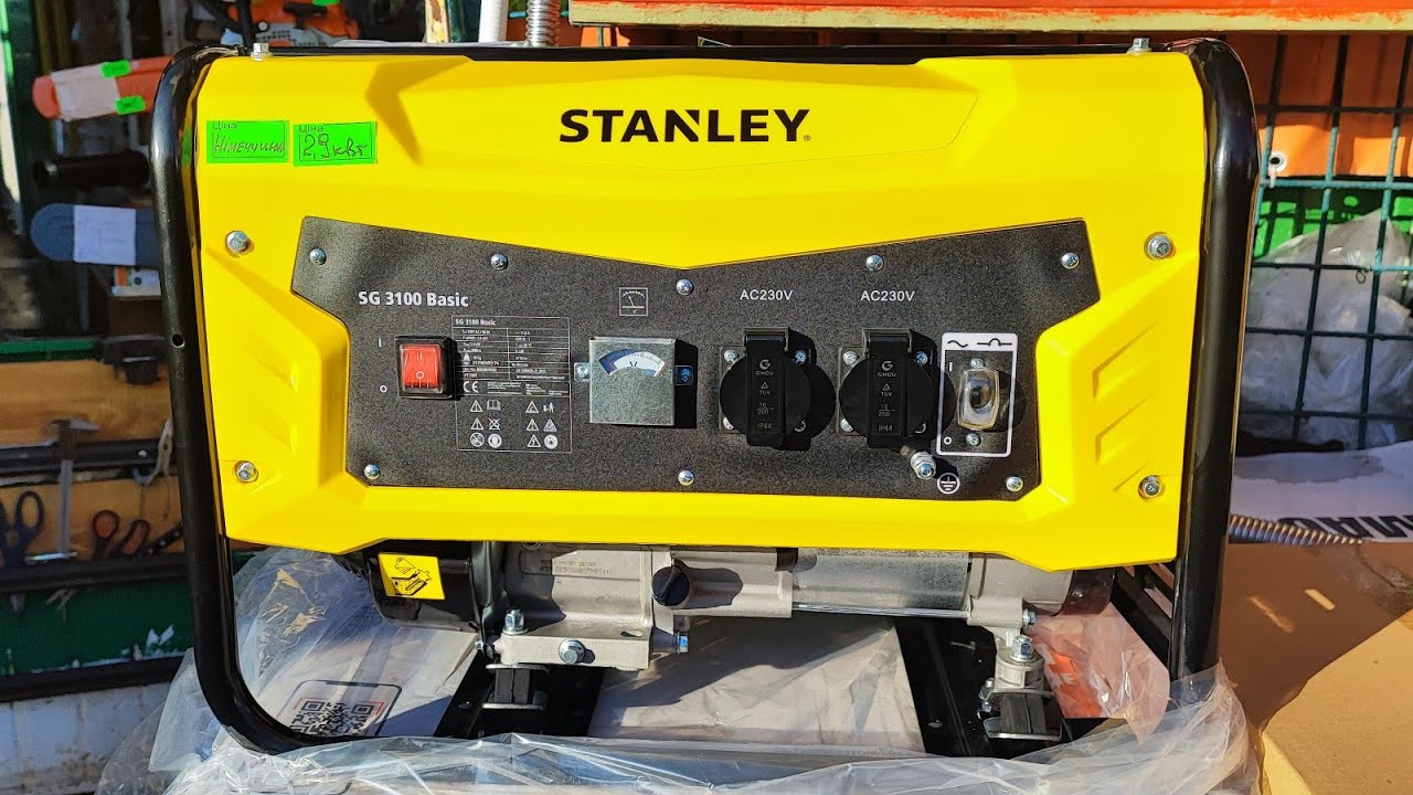 Генератор бензиновый Stanley SG 3100 Basic и Einhell 5,5 кВт /3 фазный ...