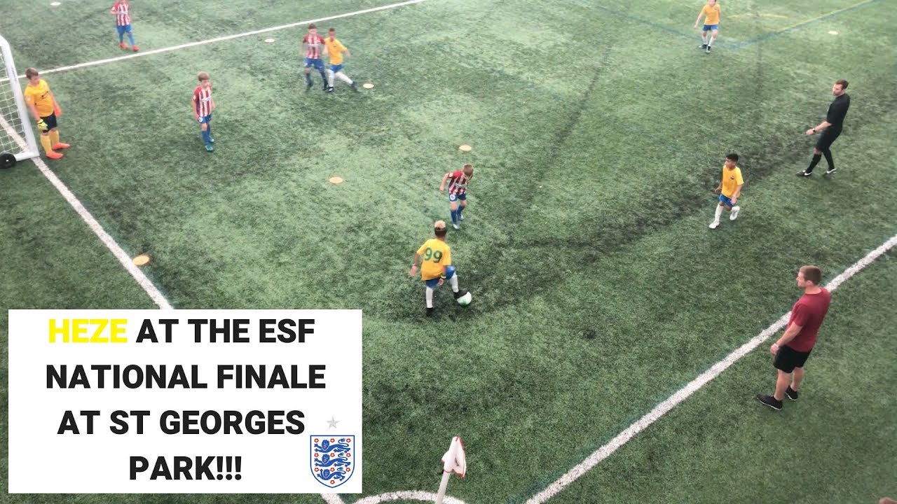 HEZE AT THE ESF NATIONAL FINALE AT ST GEORGES PARK!!! - YouTube