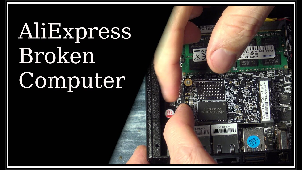 AliExpress Broken Computer - YouTube