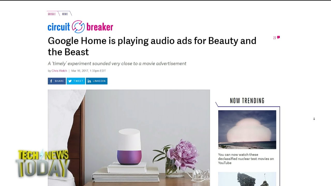 Ready for Ads on Your Google Home? - YouTube