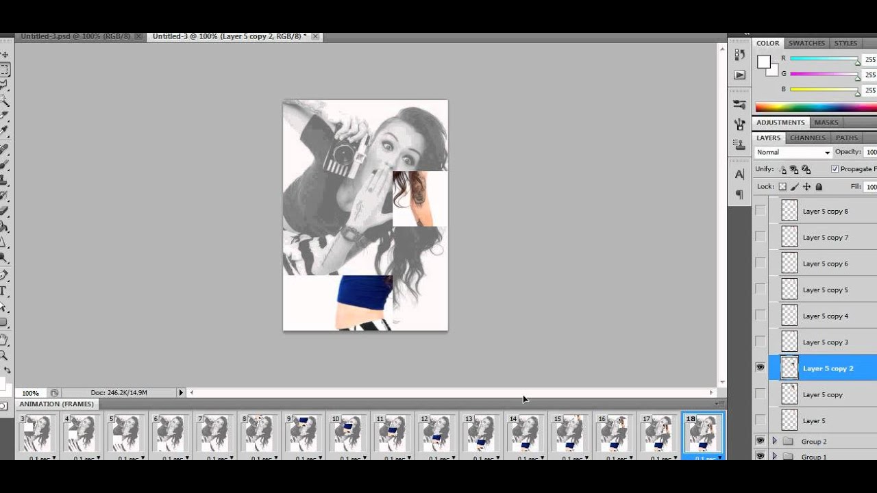 Falling Object Photoshop Tutorial - YouTube